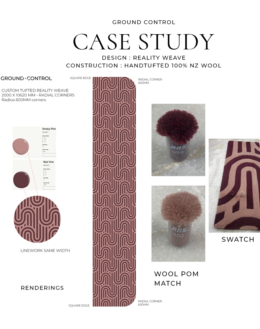 CUSTOM CASE STUDY – Ground Control Rugs